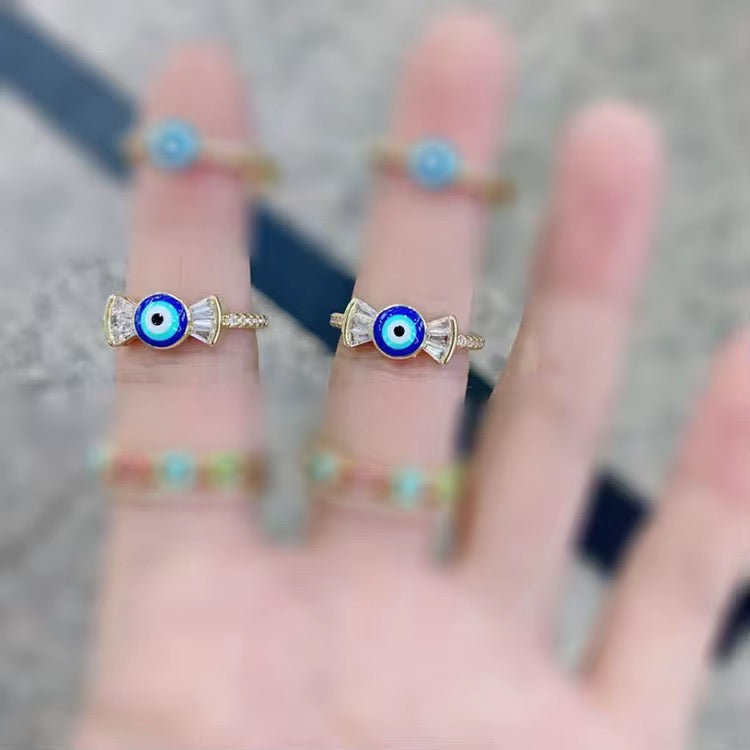 Evil Eye Candy Ring