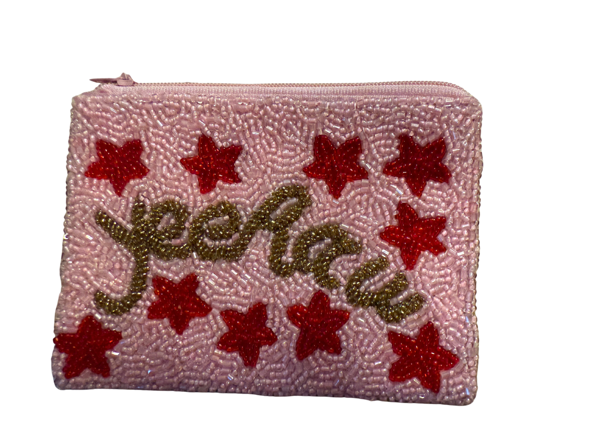 Yee-Haw Beaded Coin Purse