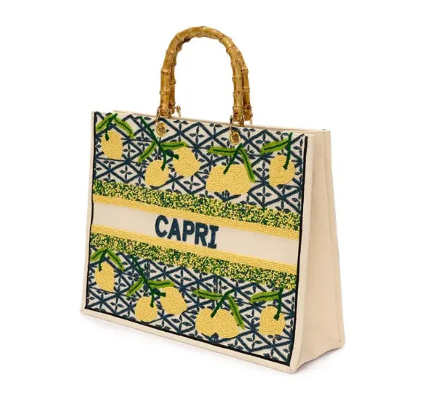 Ciao, Capri Custom Beaded Tote